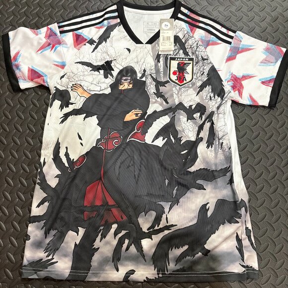 adidas | Shirts | Japan Itachi Collab Soccer Kit Anime Itachi Fan ...